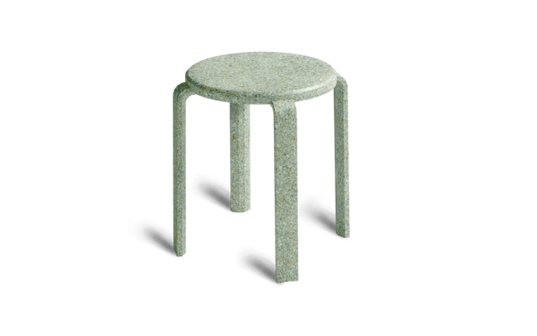 Tabouret Billex en Broyat de Billets de Banque